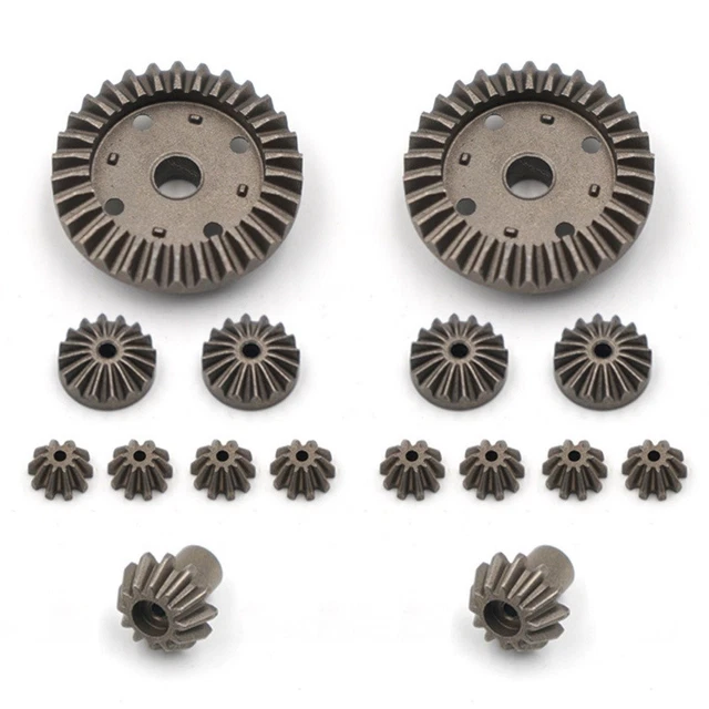 12 SCALE METAL Differential Gear Set Compatible with For WLTOYS 12428 ...