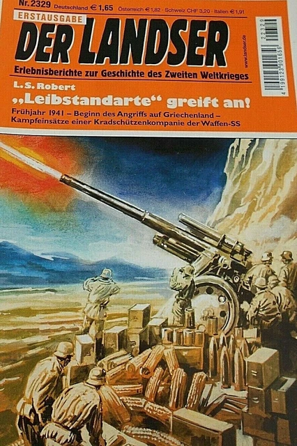 DER LANDSER NR.2369 "Leibstandarte greift an" Waffen-SS ERSTAUSGABE EUR ...