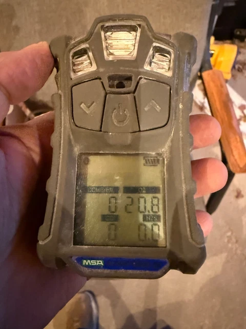 MSA ALTAIR 4X/4XR Bluetooth Multi-Gas Detector Kit - LEL, CO, H2S, and ...