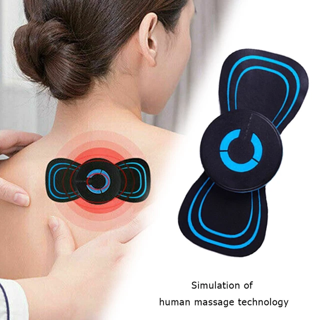 CERVICAL SPINE MASSAGE Patch Body Relax Vibration Massageador(Battery ...
