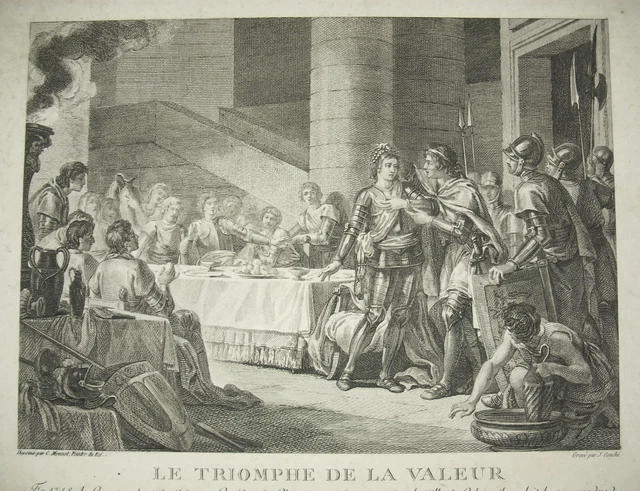 GEOFFROI DE CHARNY Le triomphe de la Valeur Jacques COUCHÉ d'ap Charles ...