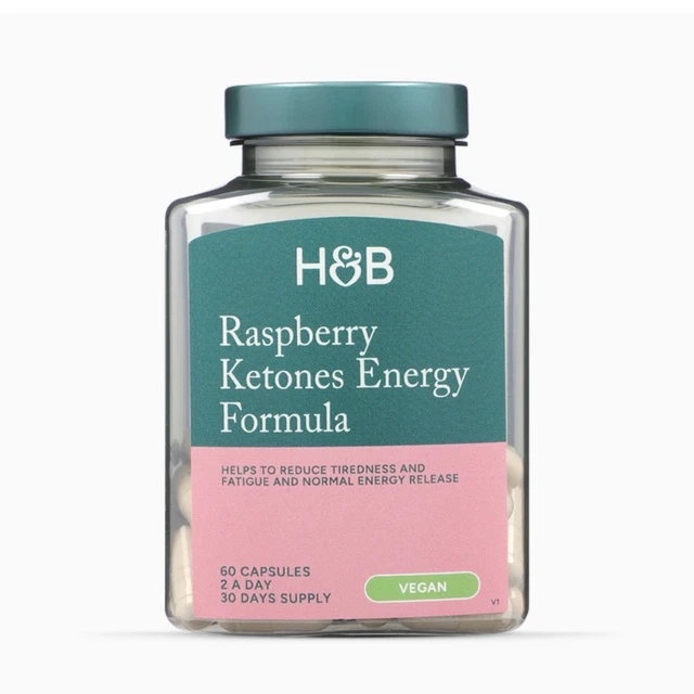 HOLLAND & BARRETT Raspberry Ketones Energy Formula 60 Capsules £8.65 ...
