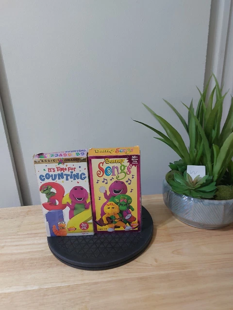 BARNEY - ITS Time For Counting (VHS, 1998) LOT DE DEUX VUS EUR 12,37 ...