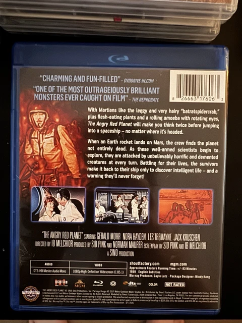 THE ANGRY RED Planet (Blu-ray Movie, 1959) *Scream Factory* OOP $65.00 ...