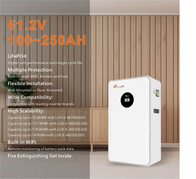 12,5KWH SOLAR BATTERIESPEICHER Akku Photovoltaik Stromspeicher LUX-E-48250LG03 EUR 1.399,00 ...