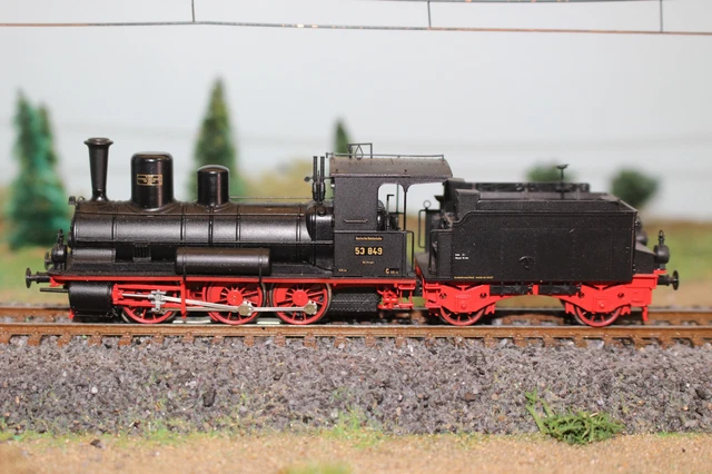 BRAWA 0621 H0 AC Dampflok BR 53.8 der DRG, Digital OVP (ST276) EUR 152 ...