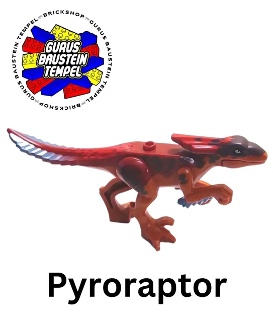 LEGO DINOSAURUIER PYRORAPTOR Jurassic World Raptor Dino Dinosaur NEU ...