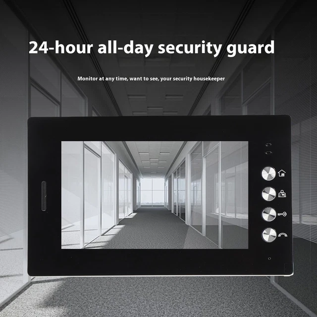 VIDEO DOOR PHONE Kit Stable Connection Wired Video Door Entry System 7 ...