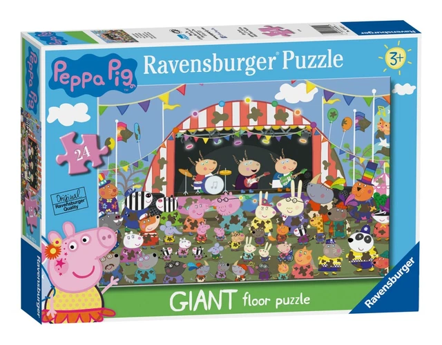 RAVENSBURGER PEPPA PIG Celebration 24 Piece Giant Floor Jigsaw Puzzle £ ...