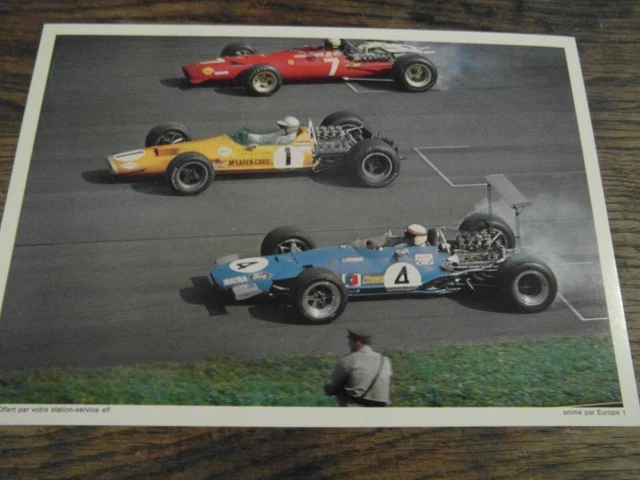 PHOTO MATRA ELF Type Ms 10 Elf Collection N°17 Europe 1 EUR 3,00 ...
