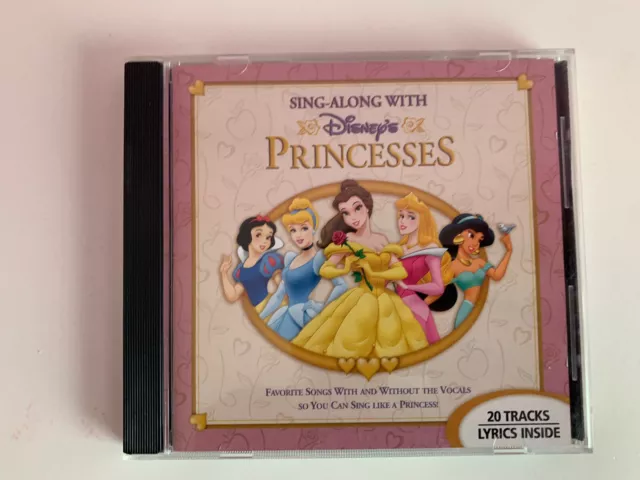Disneys Princess Sing Along Album Jewel Disney Princesses Belle Cd 1098 Picclick Ca