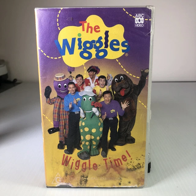 THE WIGGLES VHS Wiggle Time ABC For Kids Childrens Australia Video Tape ...