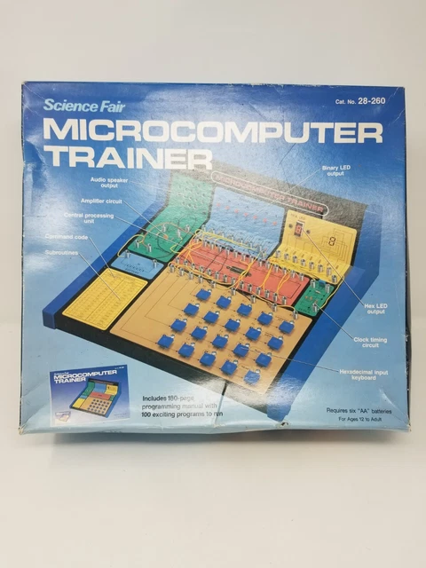 VINTAGE RADIO SHACK Science Fair Microcomputer Trainer PLEASE READ $49. ...