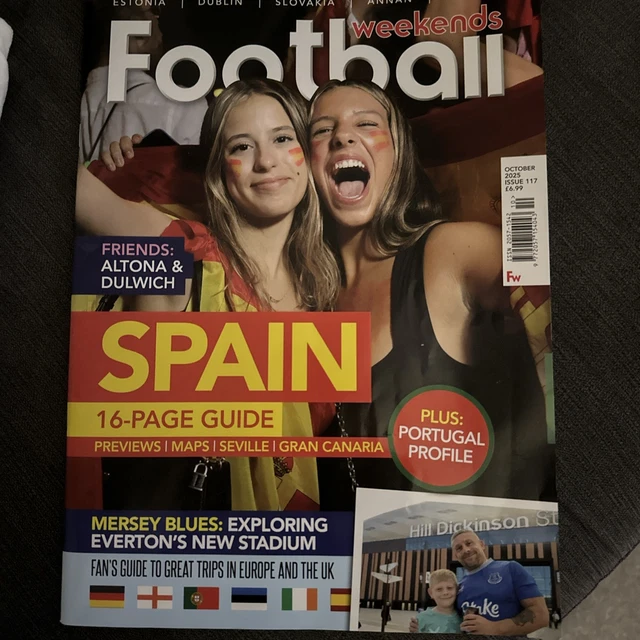 FOOTBALL WEEKENDS MAGAZINE Oct 2025 Season guide: Spain £3.31 - PicClick UK