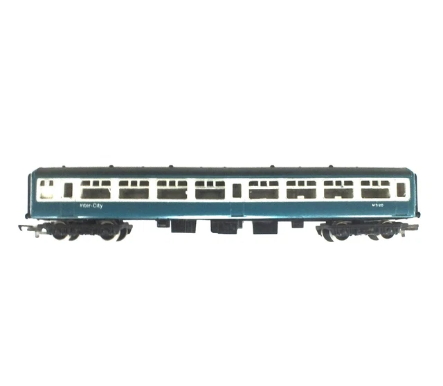 VERY GOOD HORNBY R724 BR Mk2 TSO coach M5120 with corporate BR styling ...