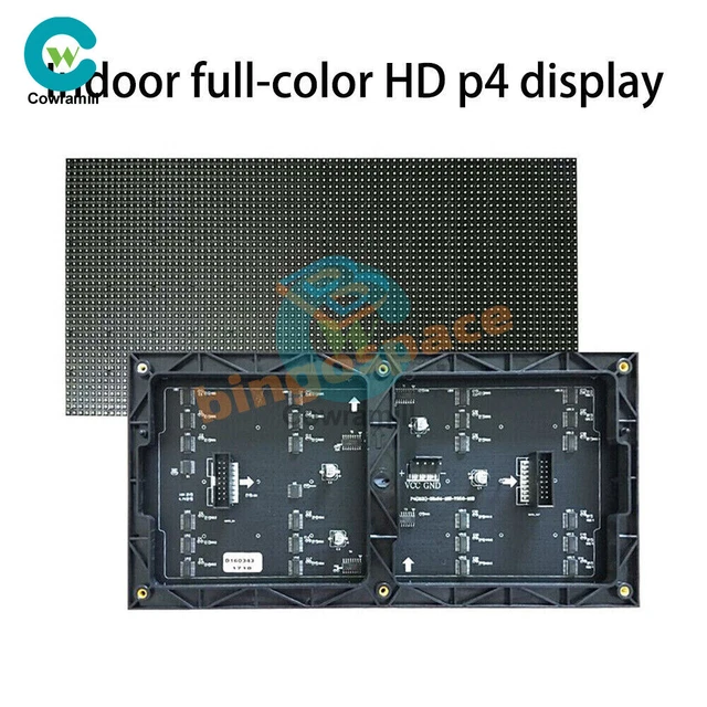 64X32 PIXEL PANEL LED Matrix Module P4 Full Color indoor Screen Display ...