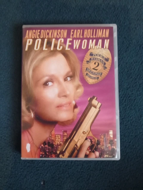 POLICE WOMAN DVD Complete Second Season Six Disc Set Multi Region Dvd ...