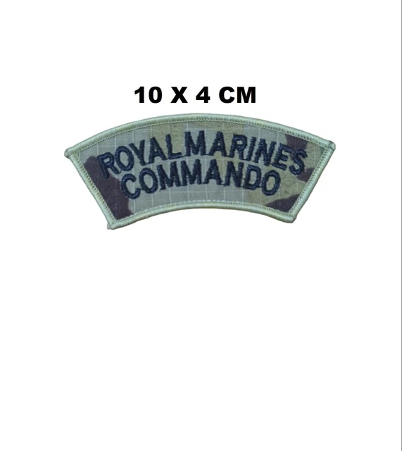 BRITISH UK ARMY Royal Marines Commando Arm Chest Sew On Patch Jeans ...