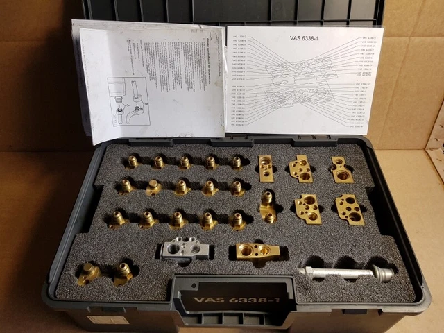ORIGINAL VW AUDI VAG VAS 6338/1 Spezialwerkzeug Adaptersatz ...