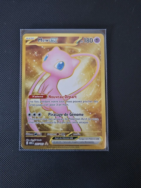 CARTE POKÉMON - Mew EX 205/165 - EV03.5 151 EUR 35,00 - PicClick FR