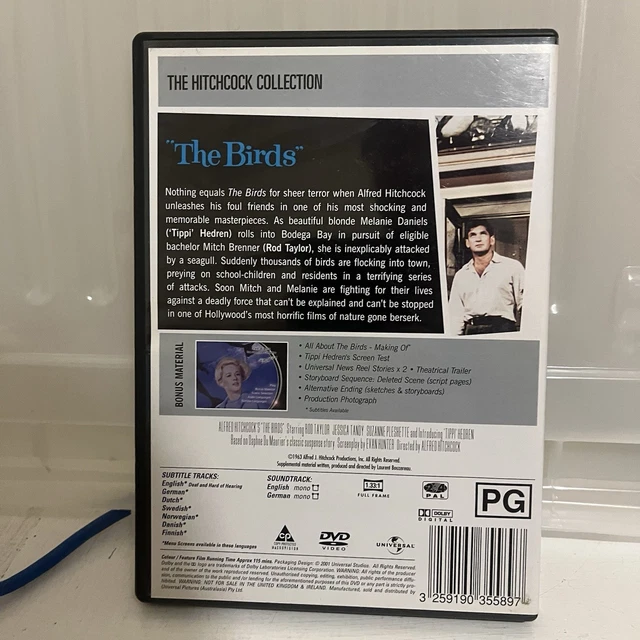 BIRDS, THE (DVD, 1963) $8.99 - PicClick AU