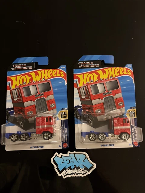HOT WHEELS 2026 Optimus Prime Mainline Case B Transformers Rollout ...