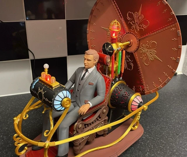 H.G WELLS TIME Machine model with motorised dish and Figure with PSU ...