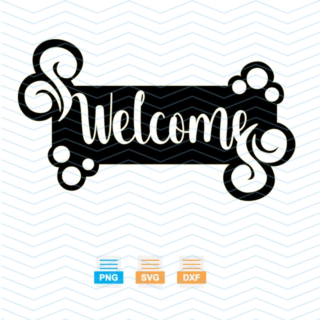 WELCOME HOME INSERT DXF Plasma Laser Waterjet Router Plotter Cut Vector ...