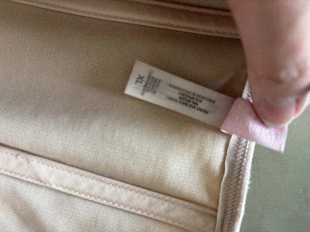 VICTORIA’S SECRET Girdle Waist Cincher Y2K Size XL Nude Soft Boning £22 ...