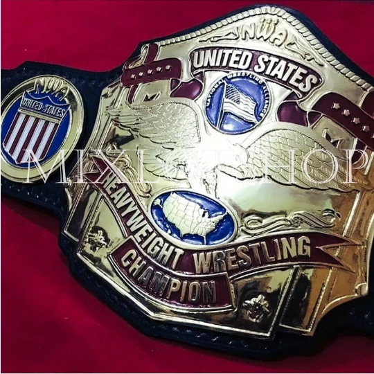 NWA UNITED STATES US Heavyweight Championship Wrestling Belt £114.99 ...