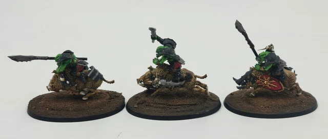 ORC BOAR BOYS Conversion Gore Gruntas Orruk Warclans Warhammer Age of ...