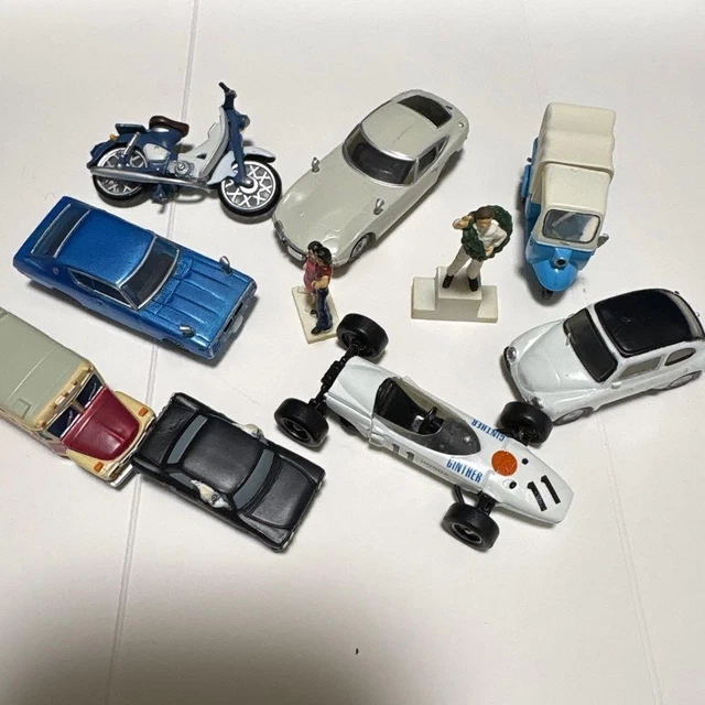 TIME SLIP GLICO Mini Auto e Figure Set 10 pezzi EUR 77,95 - PicClick IT