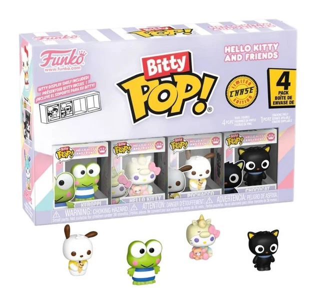 FUNKO POP! SANRIO Bitty Pop 4 Pack 2.5cm Keroppi Hello Kitty EUR 20,99 ...