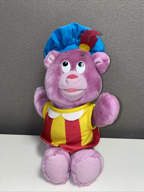 1985 VINTAGE FISHER Price Disney Gummi Bears Cubbi Plush Stuffed Animal ...