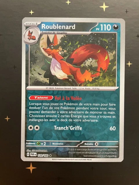 CARTE POKÉMON RARE Reverse Roublenard 120/182 VF NEUF EUR 1,50 - PicClick FR