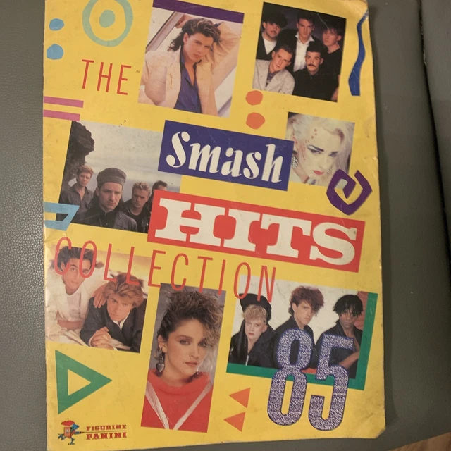 PANINI SMASH HITS Collection 1985 Sticker Album Partially Completed £4. ...