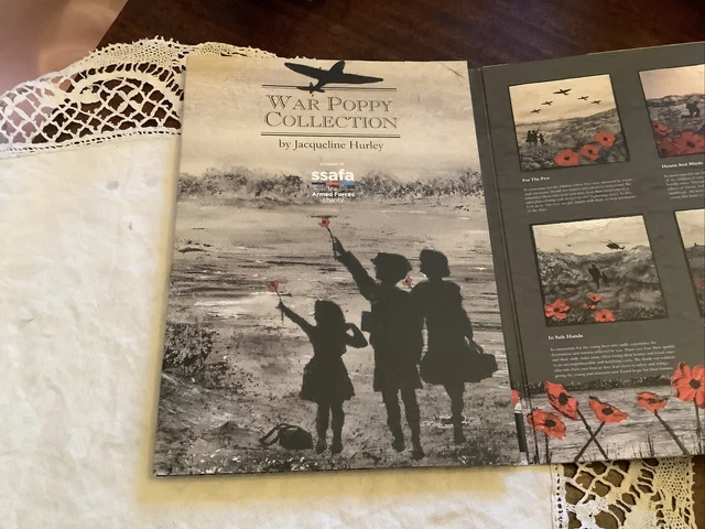 WAR POPPY COLLECTION by Jacqueline For The Few 4 Gold Plated Coin Set £ ...