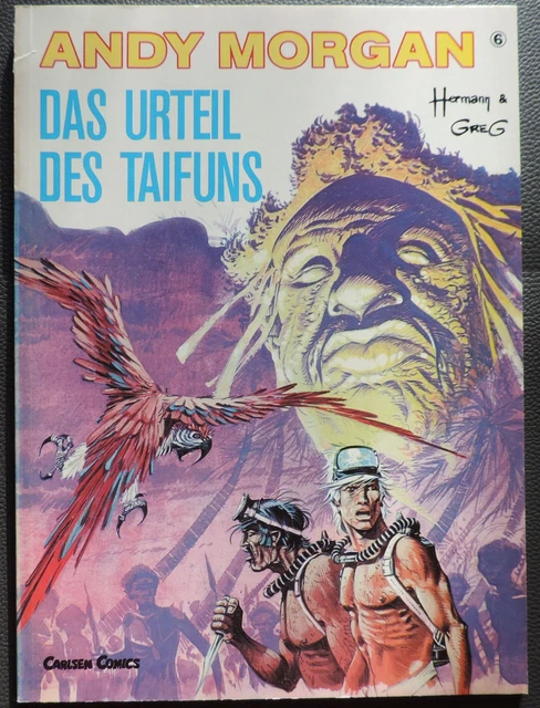 ANDY MORGAN - Das Urteil des Taifuns - N° 6 Carlsen Comics 1987 ...