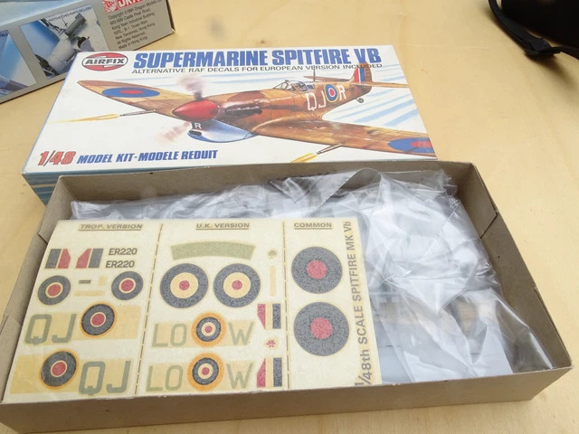 MAQUETTE AVION SUPERMARINE Spitfire Vb Airfix 1/48 EUR 6,00 - PicClick FR