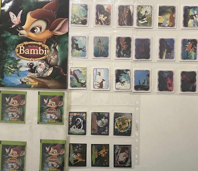 PANINI - WALT DISNEY - BAMBI - COMPLETO - album + adesivo - non ...