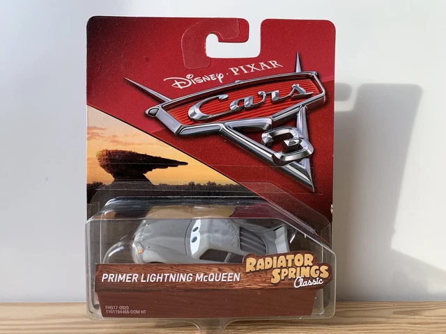 DISNEY CARS 3 Pixar Primer Lightning McQueen grau Metall Mattel 1:55 ...