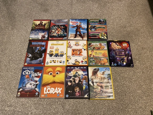 13 (18 MOVIES) Children's DVD Job Lot Bundle Kids Disney, Minions ...