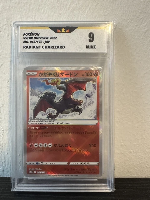 POKÉMON RADIANT CHARIZARD Jap 015/172 Vstar Universe Crown Zenith Stark 9 Psa EUR 19,00 ...
