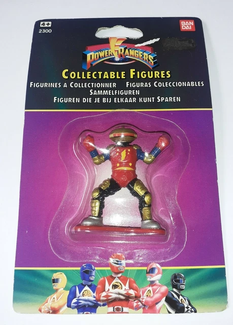 FIGURINE POWER RANGERS Mighty Morphin Alpha 5 Vintage Bandai A-6 Saban ...