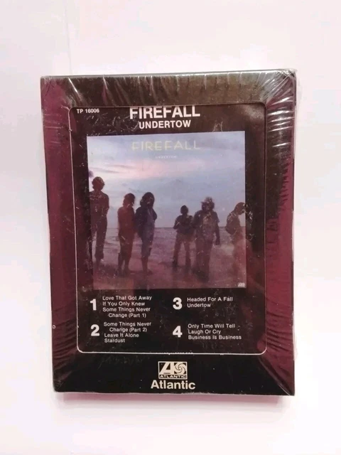 NEW! SEALED! FIREFALL "UnderTow" 8-track Tape TP 16006 Atlantic Records 1980 £14.03 - PicClick UK
