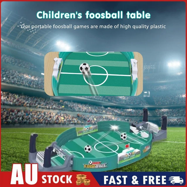 PORTABLE CHILDRENS FOOTBALL Battle Table Mini Soccer Board Game Toys (M ...
