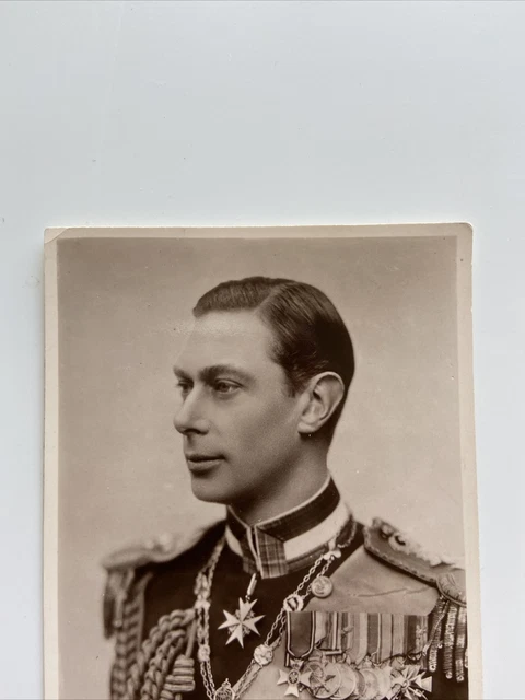ANTIQUE ROYAL KING George Vl Wearing Army Uniforms Postcard £5.00 ...