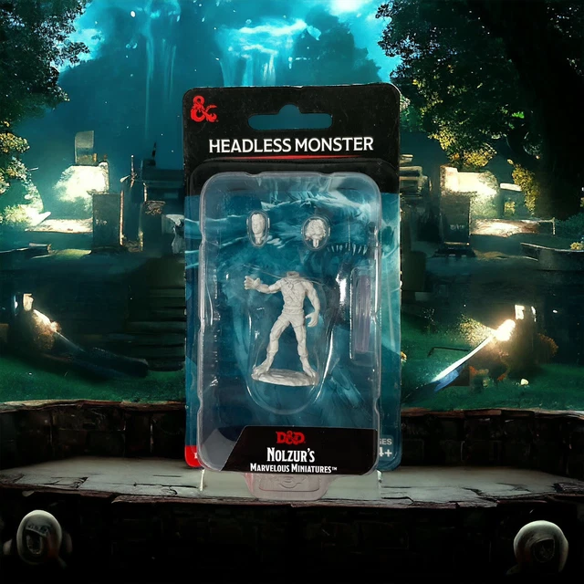 DUNGEONS & DRAGONS Nolzur's Marvelous Miniatures Headless Monster by ...