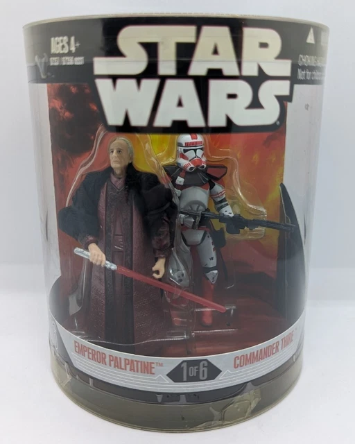 STAR WARS ORDER 66 Emperor Palpatine, Comander Thire 1 Of 6 Figurine ...
