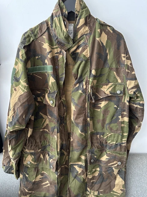 VINTAGE DUTCH DPM Woodland Camo Parka Men’s Netherlands Jacket British $23.00 - PicClick CA